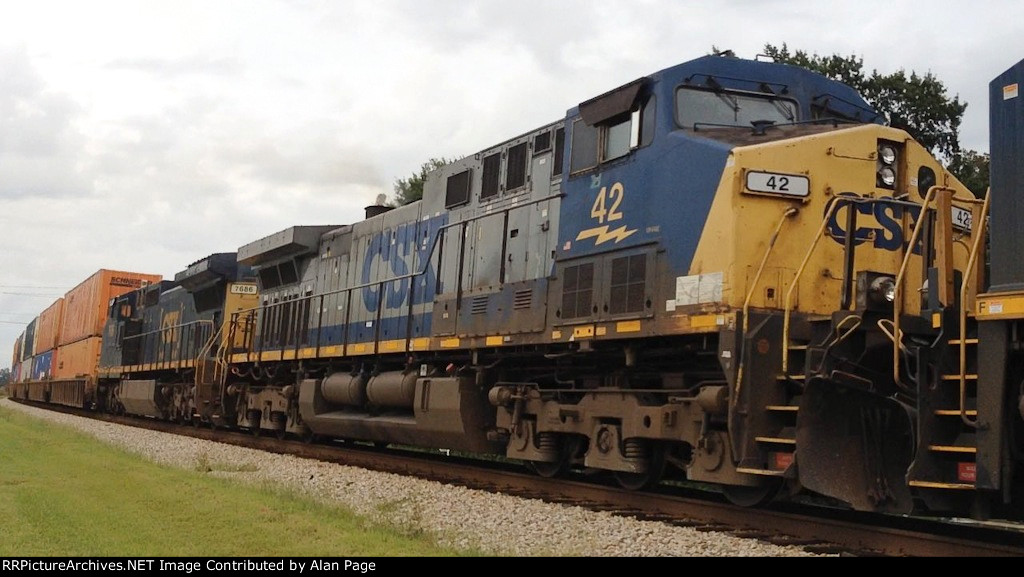 CREX ES44AC 1523 led CSX 3226, 42, and 7686